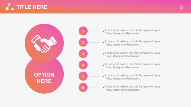 Sales Studio Powerpoint Templates - Business & Finance, Fuchsia ...