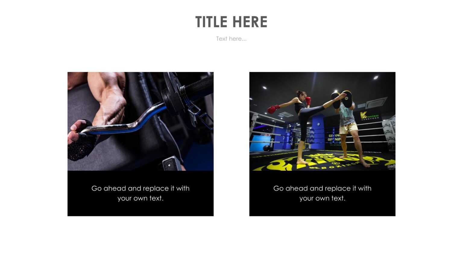 Fitness Sport Powerpoint Templates - Black, Sports Backgrounds