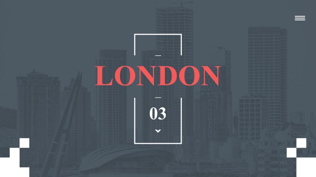 Building City Powerpoint Templates - Google Slides, Objects Backgrounds