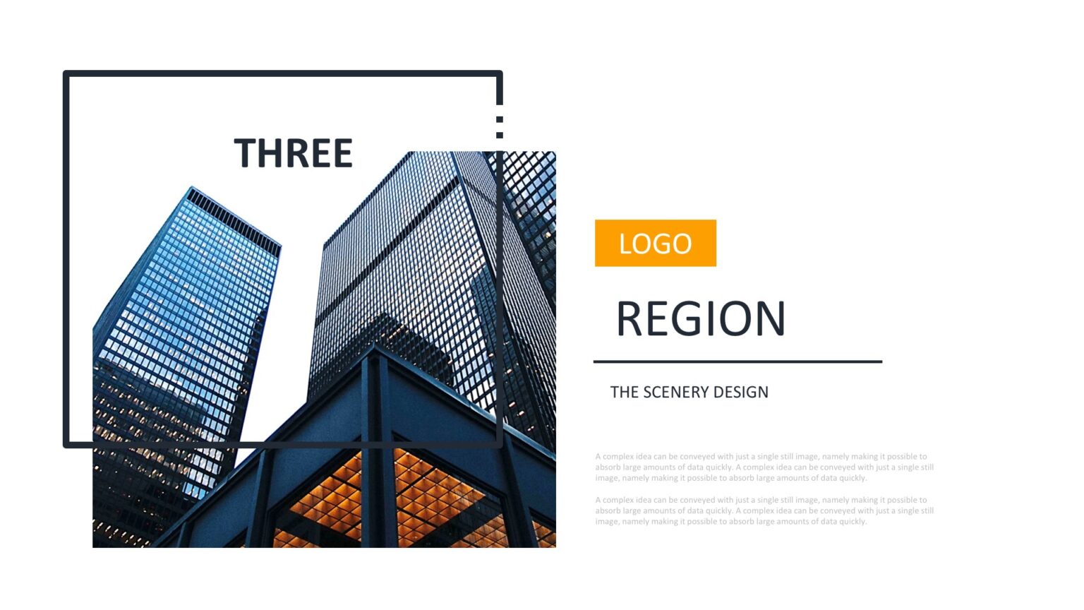 Holding Corporation Powerpoint Templates - 3D Graphics, Buildings ...