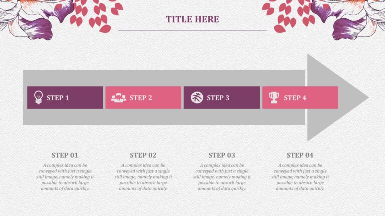Art Design Powerpoint Templates - Border & Frames, Fuchsia / Magenta ...