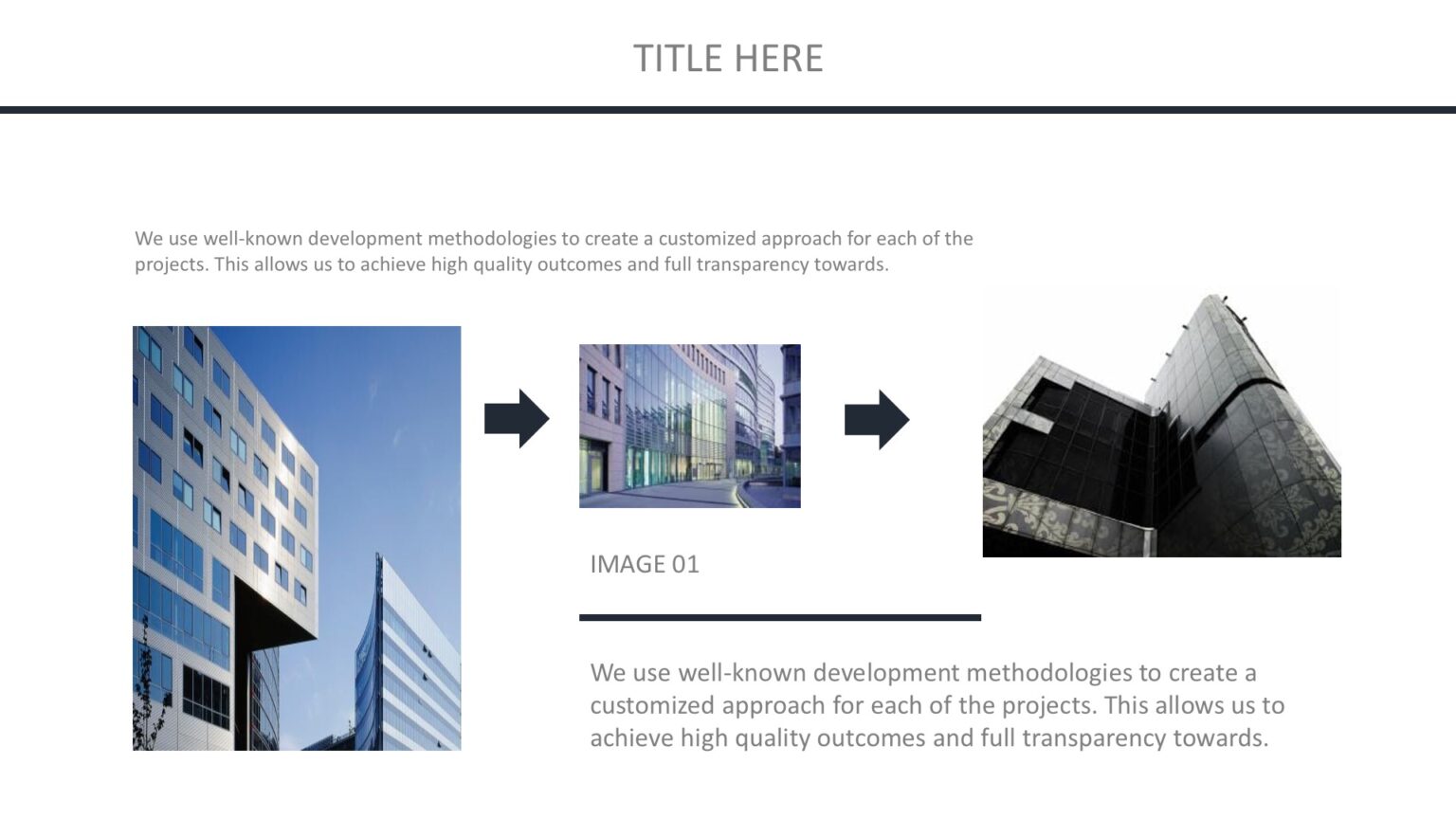 Holding Corporation Powerpoint Templates - 3D Graphics, Buildings ...