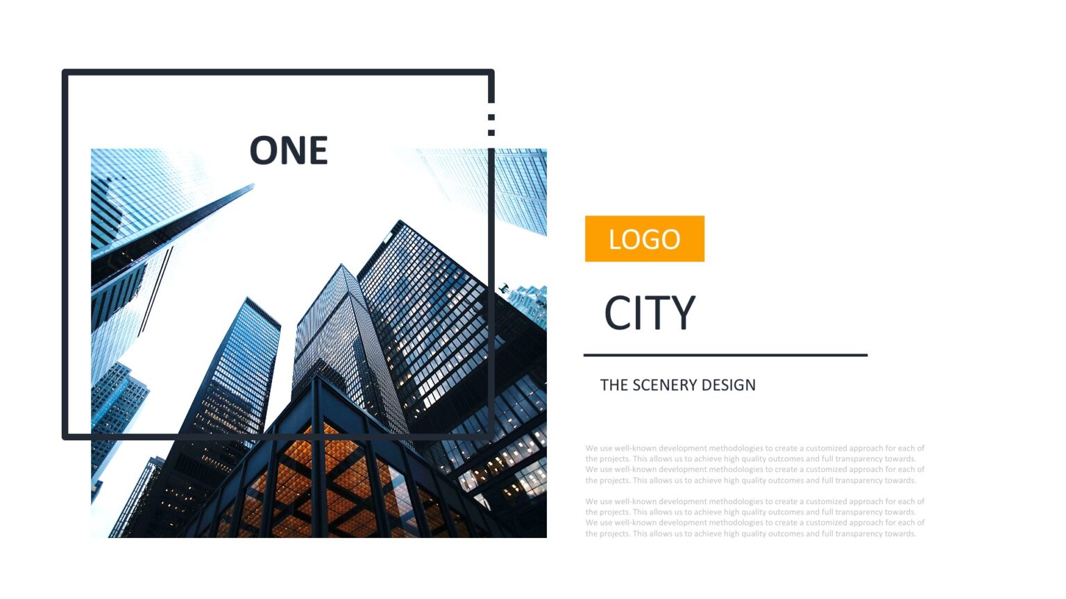 Holding Corporation Powerpoint Templates - 3D Graphics, Buildings ...