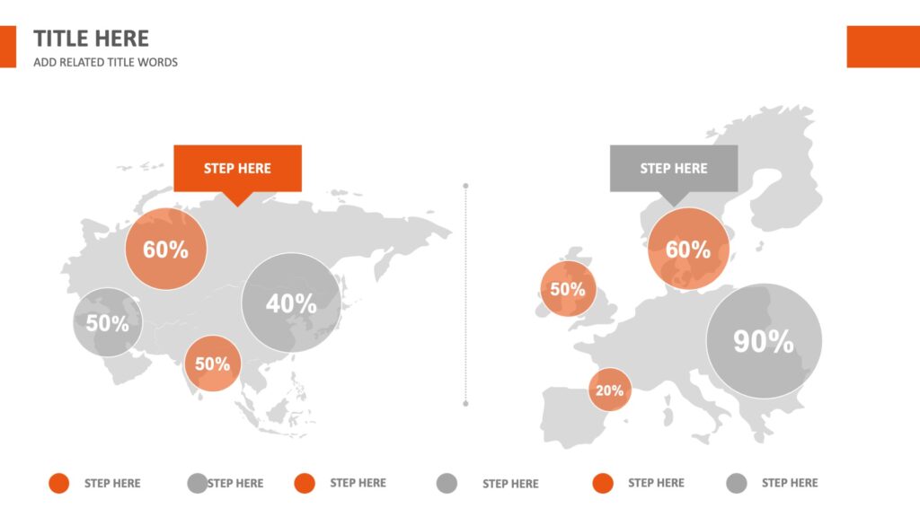 Bank Data Report Powerpoint Templates - Google Slides, Orange, White ...