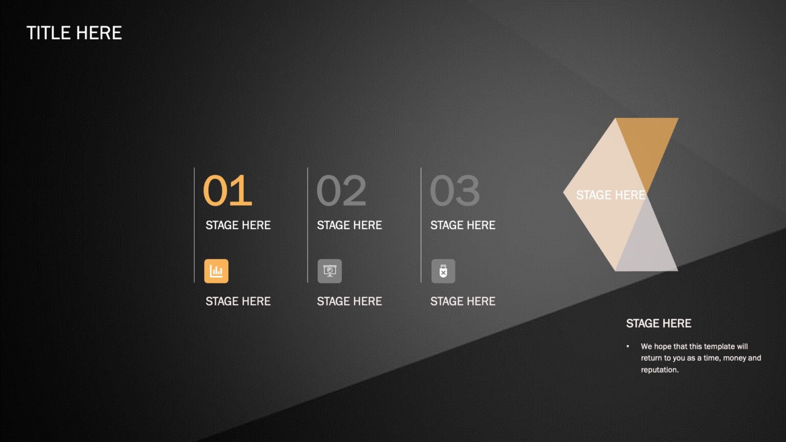 Black Business Plan Powerpoint Templates - Black, Google Slides ...