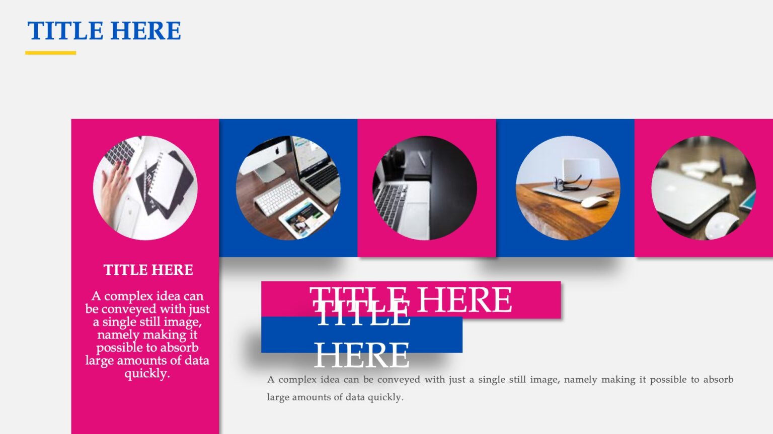 Colorful Studio Powerpoint Templates - Abstract, Blue, Technologies ...