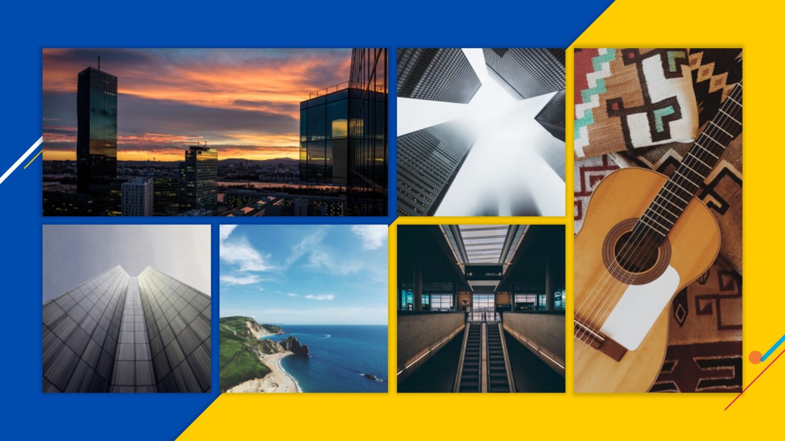 Colorful Studio Powerpoint Templates - Abstract, Blue, Technologies ...