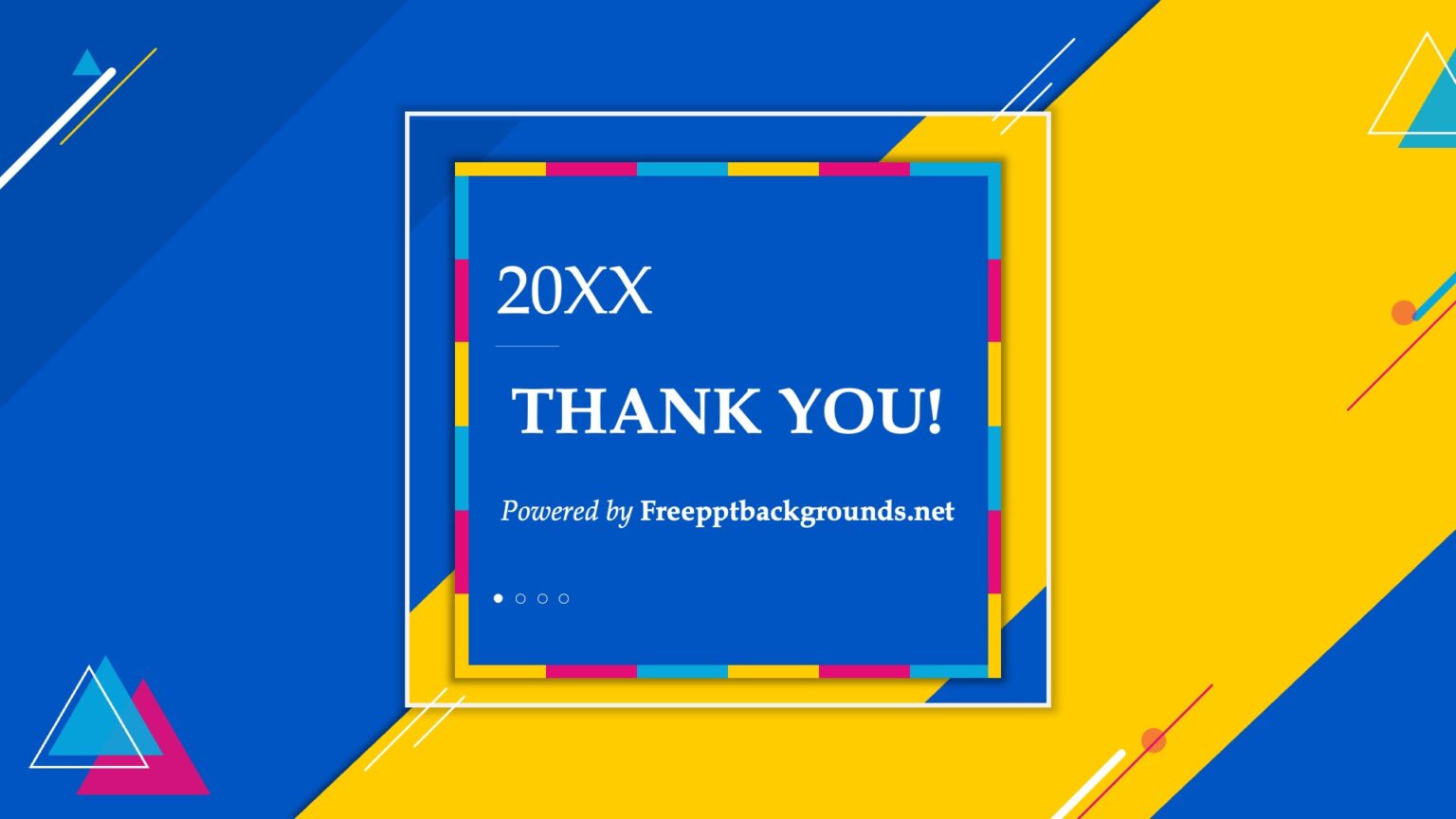 Colorful Studio Powerpoint Templates - Abstract, Blue, Technologies ...