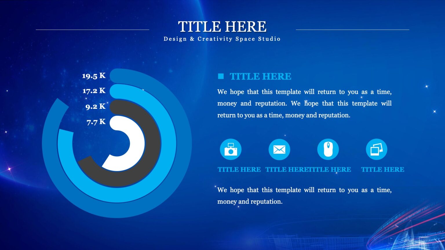 Creativity Space Studio Powerpoint Templates - Arts, Blue, Science ...