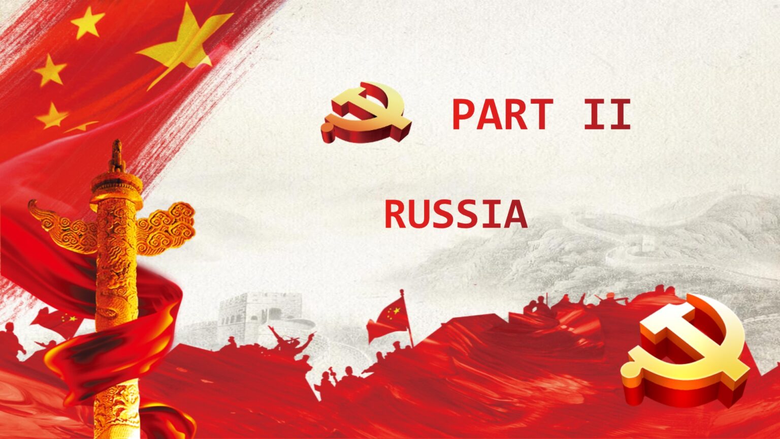 Red Communism Powerpoint Templates - Editorial, Flags, Red, Religious ...