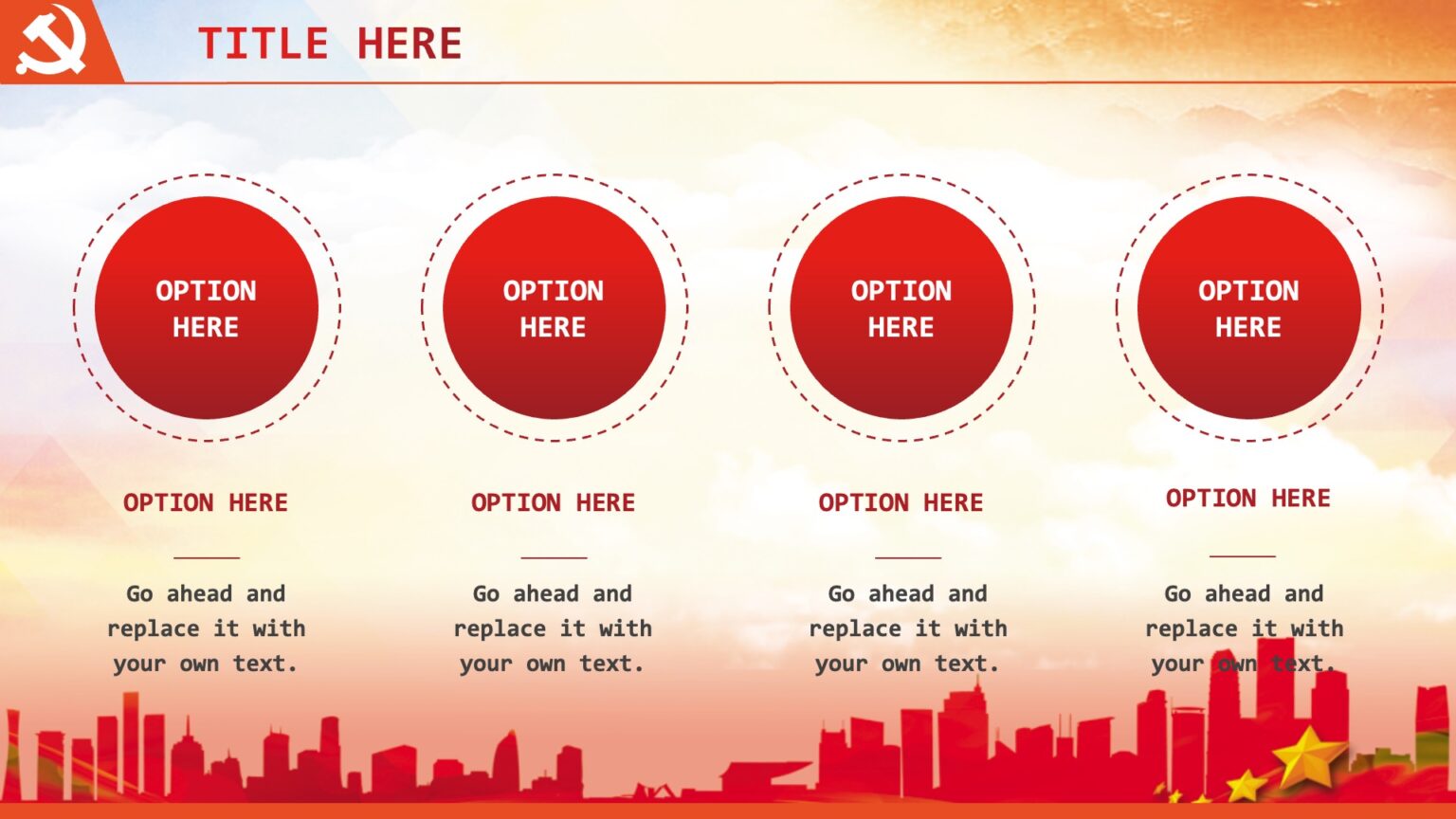 Red Communism Powerpoint Templates - Editorial, Flags, Red, Religious ...