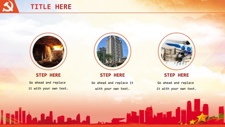 Red Communism Powerpoint Templates - Editorial, Flags, Red, Religious ...