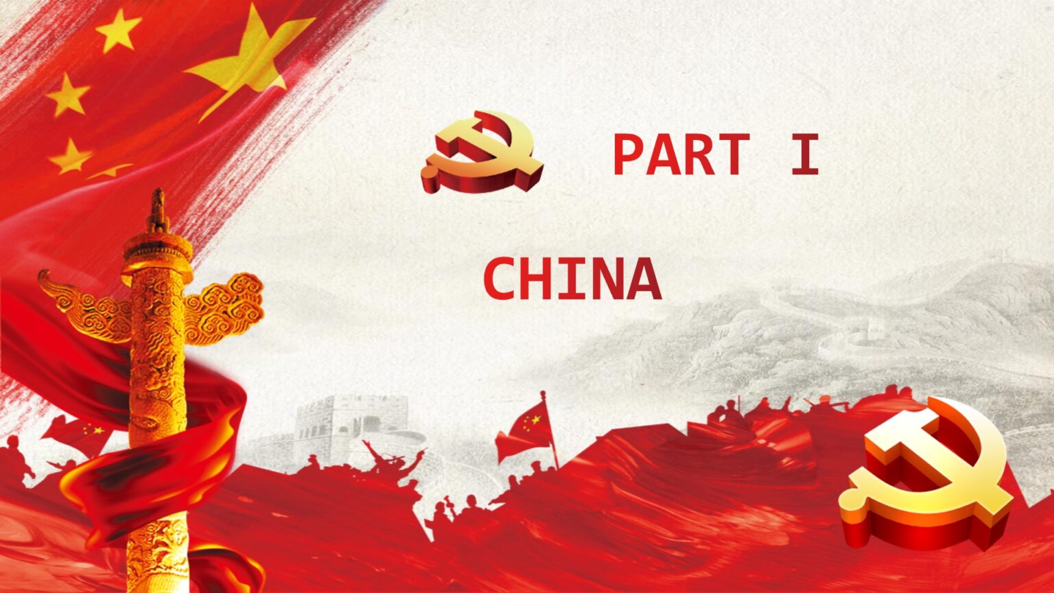 Red Communism Powerpoint Templates - Editorial, Flags, Red, Religious ...