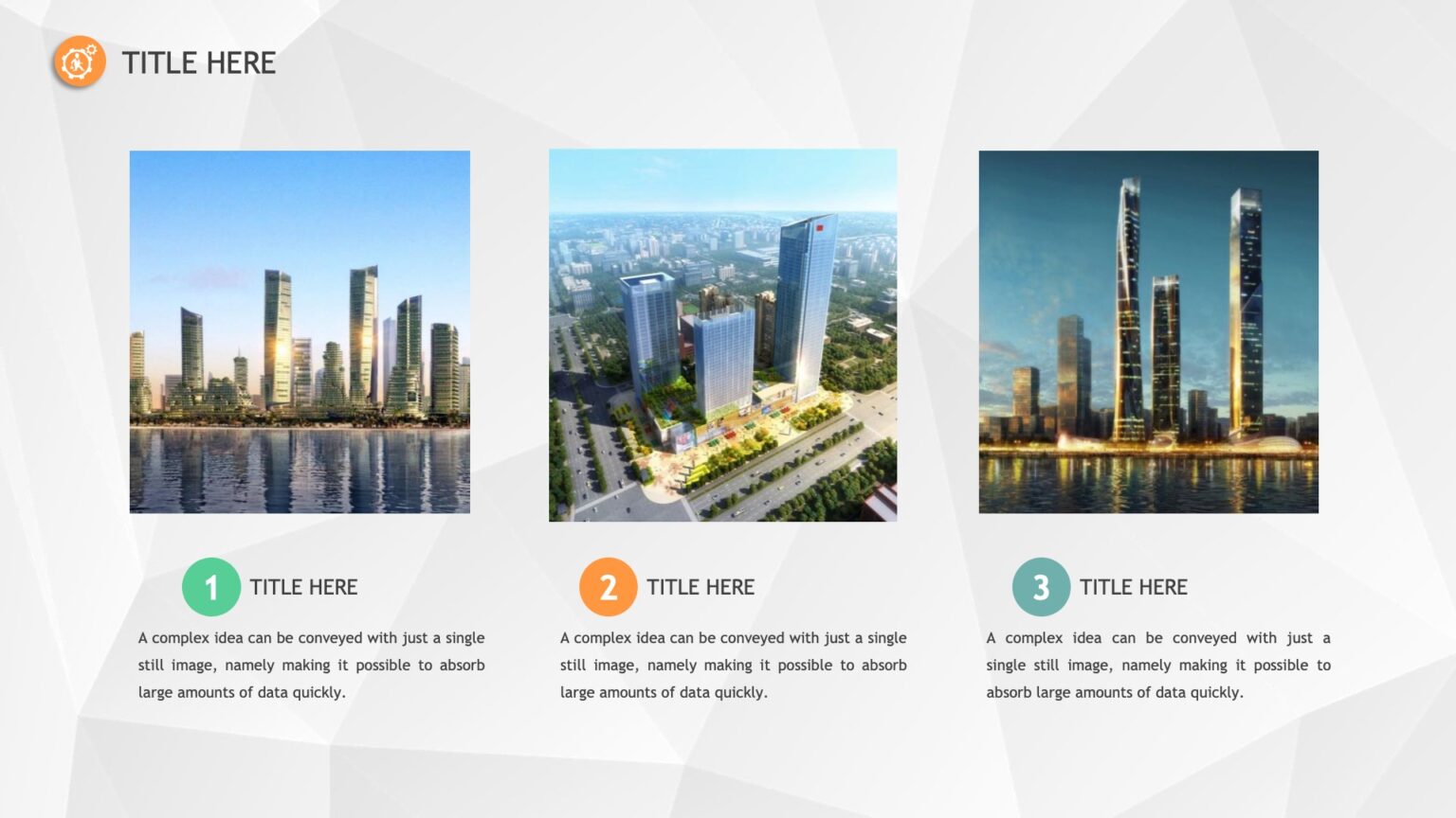 Success Story Powerpoint Templates - Google Slides, Silver Backgrounds