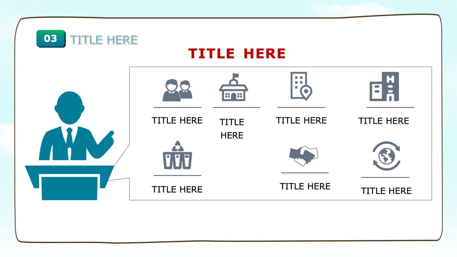 Waste Collection Powerpoint Templates - 3D Graphics, Kids, Objects ...
